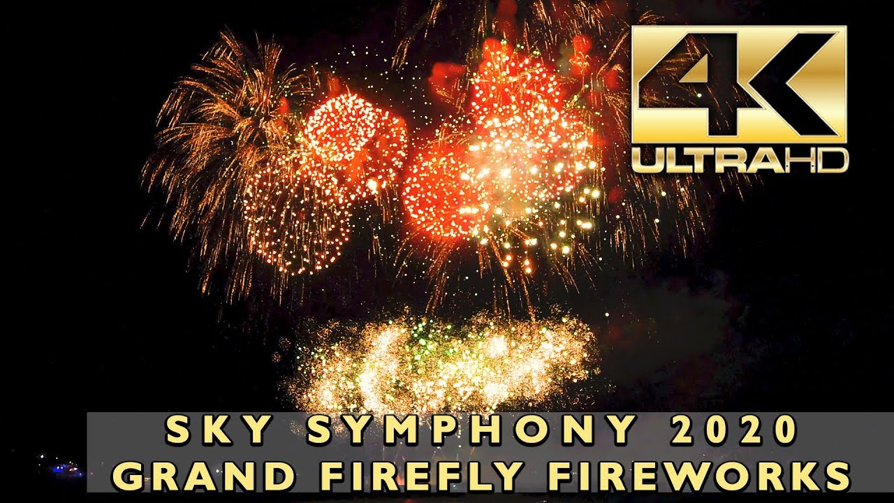 ⁽⁴ᴷ⁾ Sky Symphony 2020 - Grand Firefly Fireworks - Visayas - Vuurwerk ...