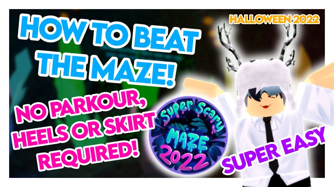 Royale High - HOW TO BEAT THE HALLOWEEN MAZE WITHOUT PARKOUR, GAMEPASS ...