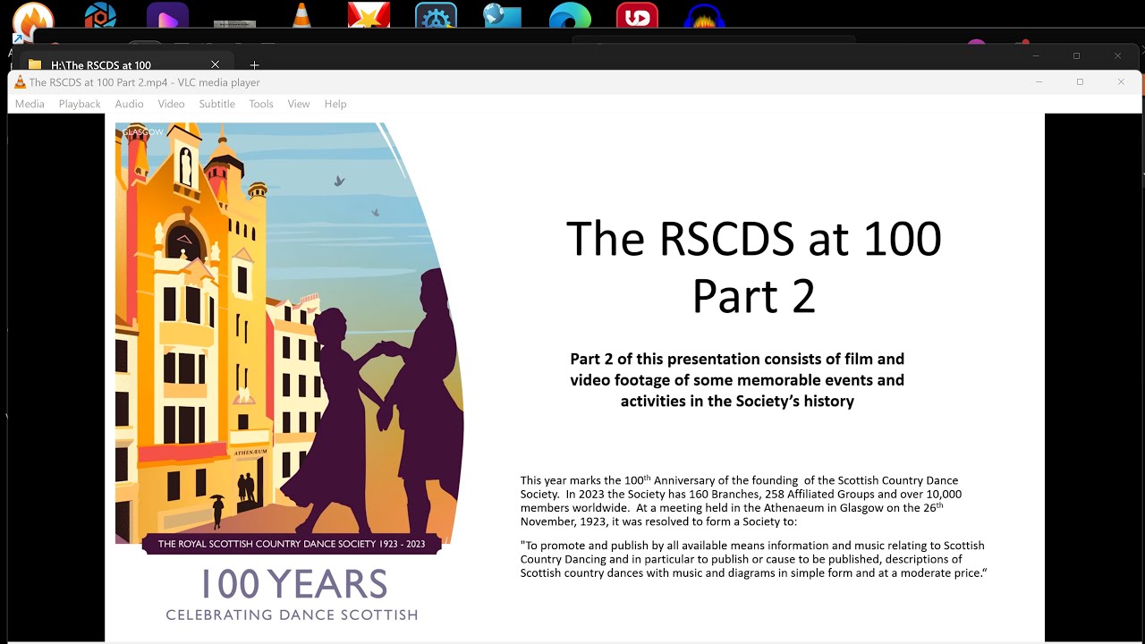 The RSCDS at 100 Part 2 - YouTube