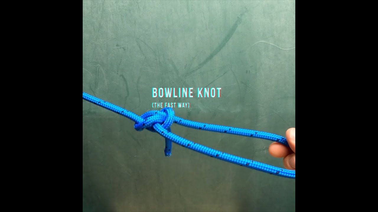 Fast Bowline Knot - Sailpro Knots - YouTube