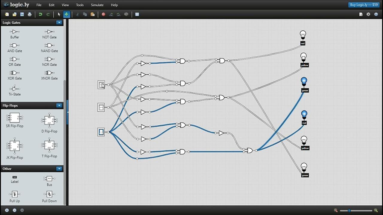 Untitled Circuit Logic ly Online - YouTube