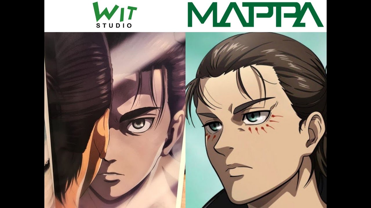 Attack on titan: WIT vs MAPPA - YouTube
