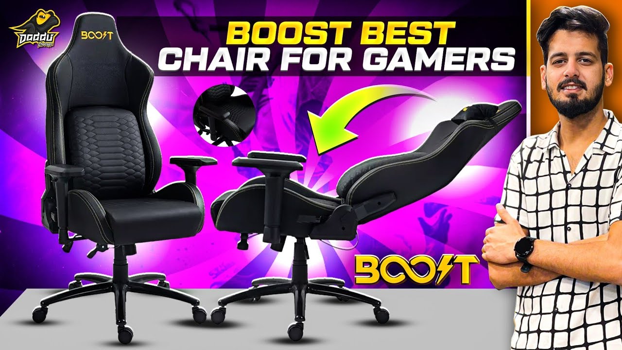 Boost Supreme Gaming Chair Unboxing & Review - Daddu Charger - YouTube