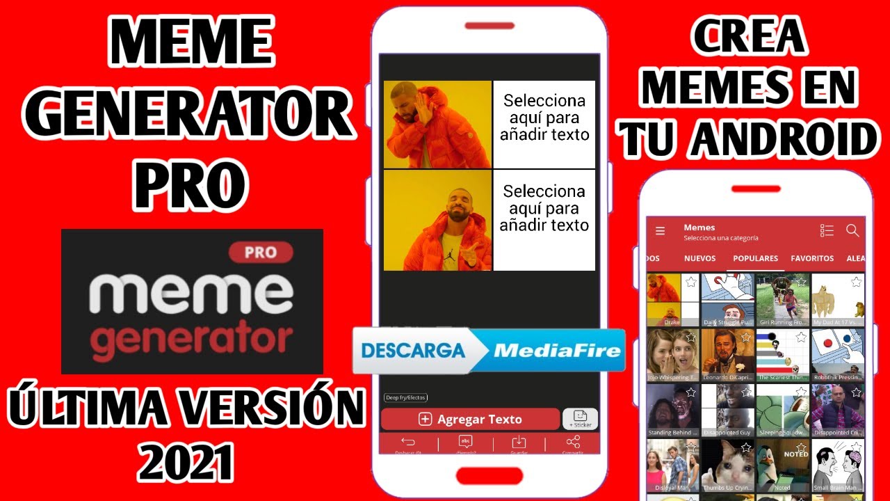 COMO CREAR MEMES? DESCARGA MEME GENERATOR PRO APK MOD ÚLTIMO VERSIÓN ...