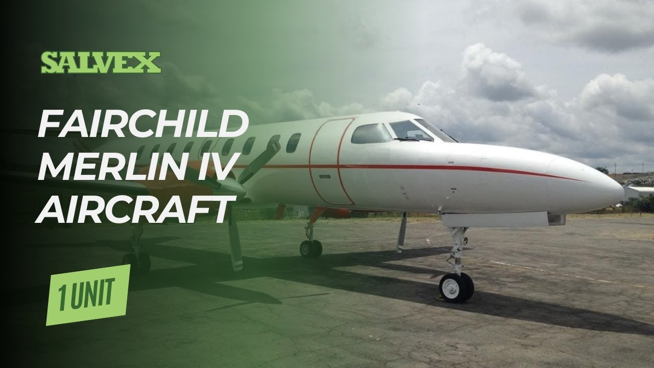 Virtual Product Inspection at Salvex - Fairchild Merlin IV Aircraft (1 ...