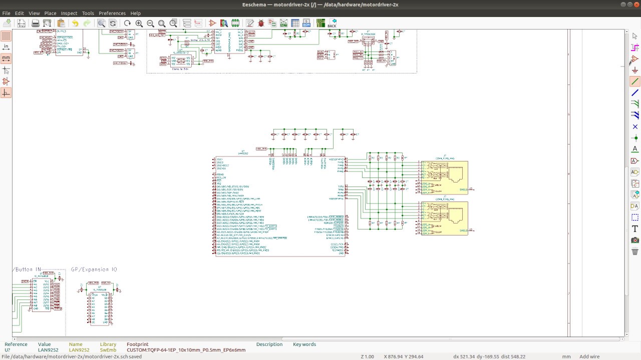 KiCad Schematic Design #21: Does LAN9252 reference schematic have wrong ...