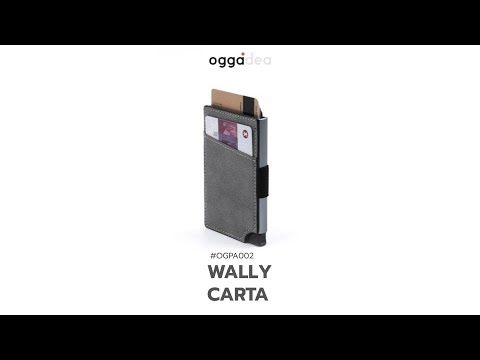 ของ Premium ป้องกันโจรกรรมบัตรเครดิต Wally Carta RFID card holder money ...