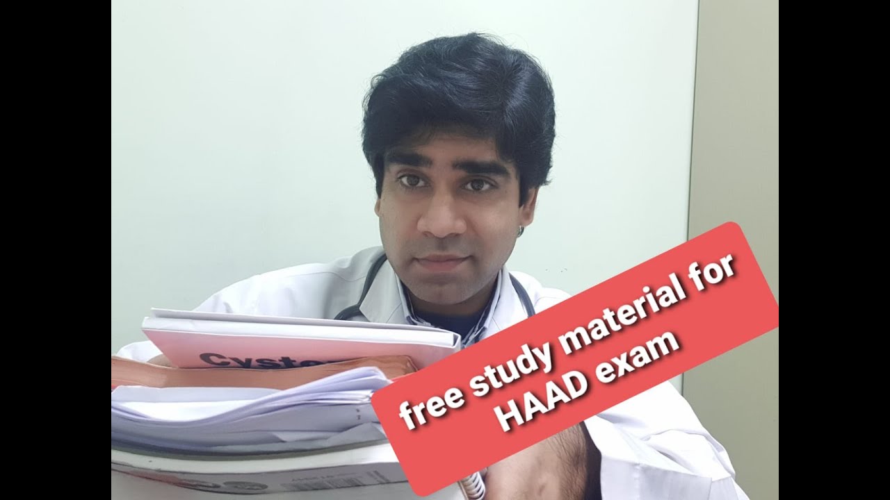 Free HAAD exam study material for GP / HAAD is now DOH / how to get 100 ...