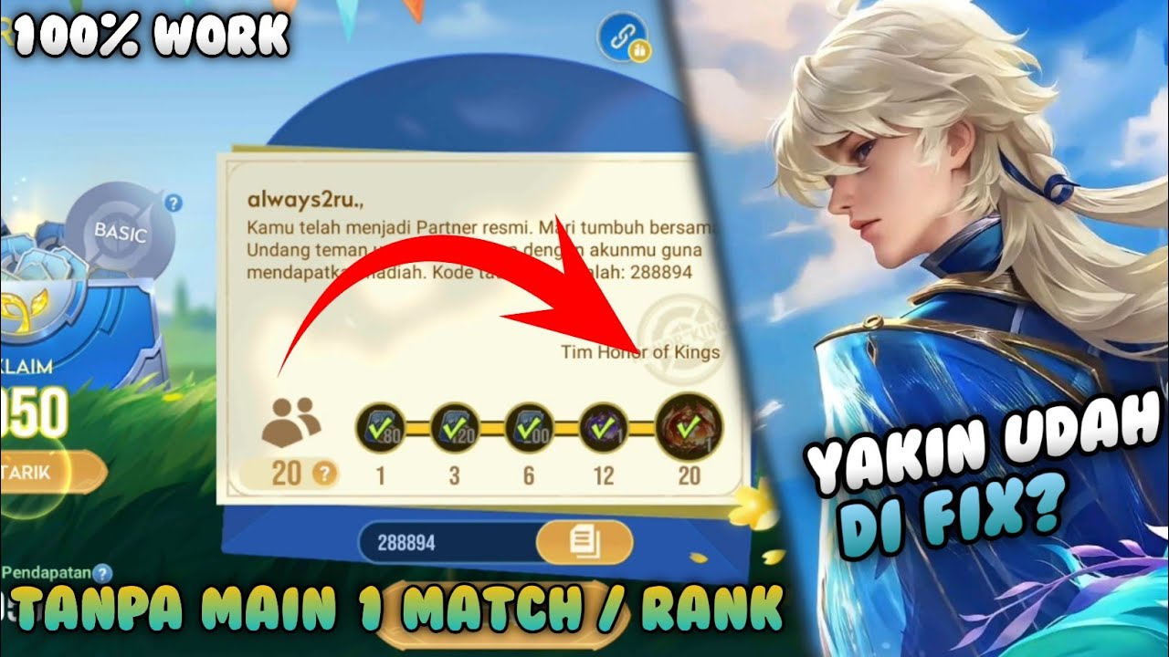 UDAH DI FIX? CARA MENYELESAIKAN MISI PARTNER PROJECT HOK - Honor Of ...