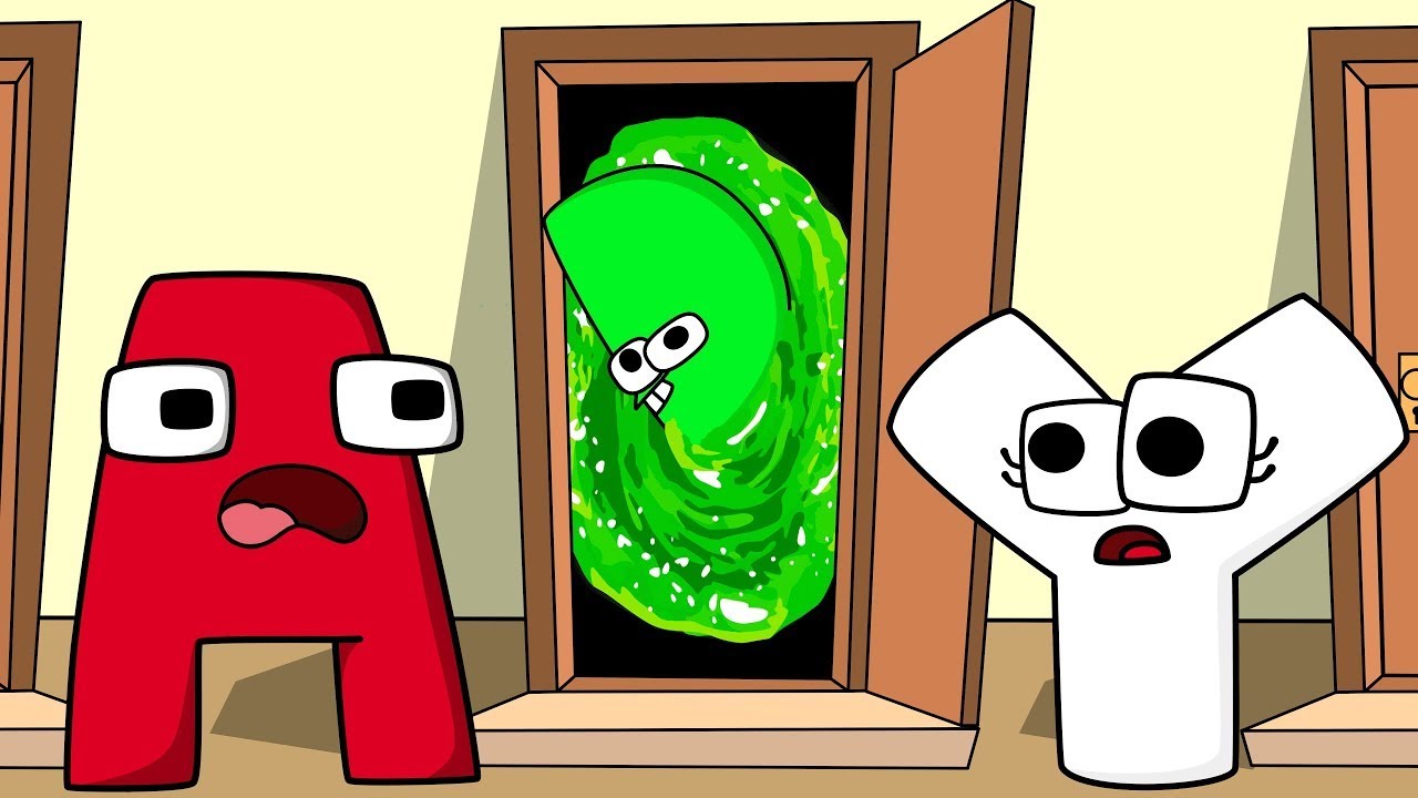 Alphabet Lore the Secret of Three doors - Alphabet Lore Animation - YouTube