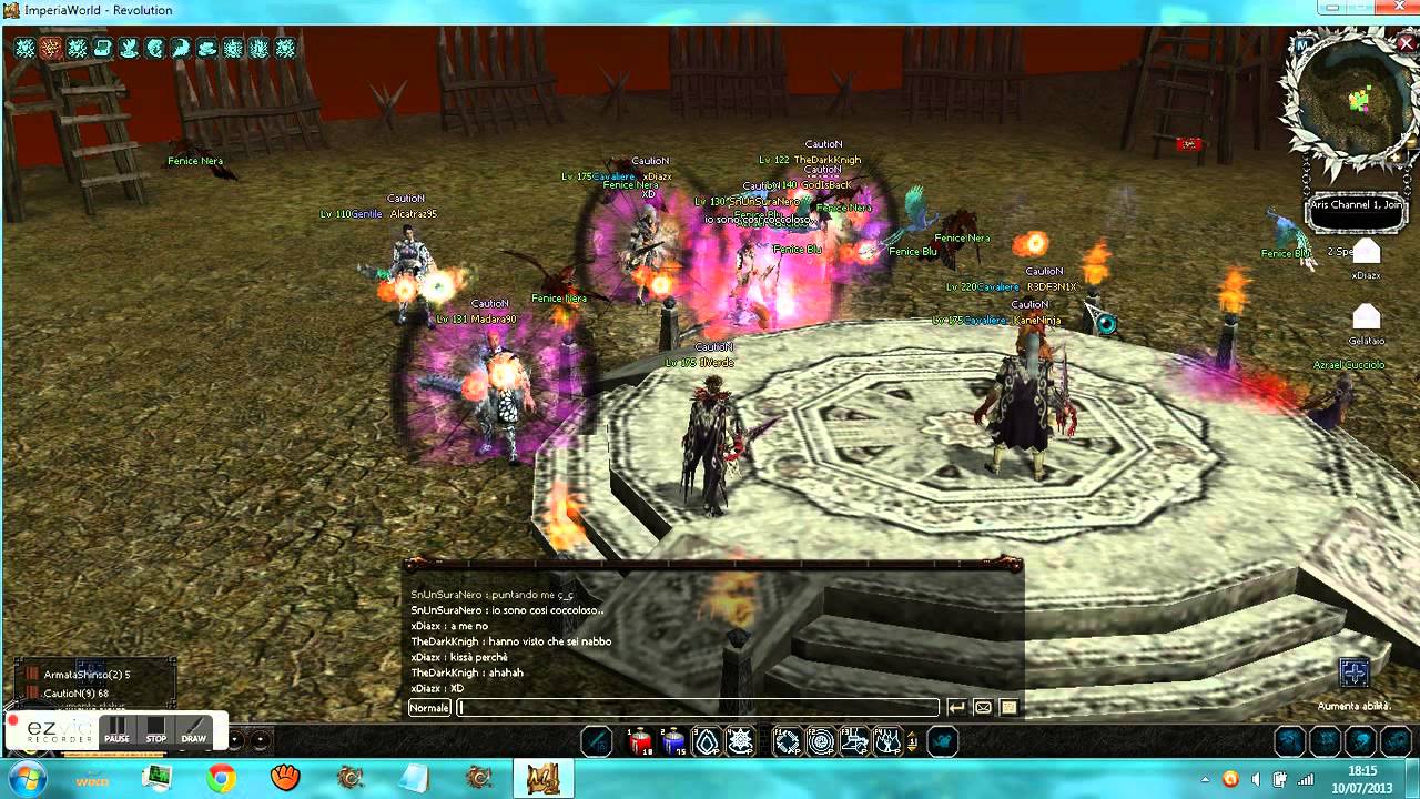 ImperiaWorld - Metin2 ArmataShinsoo vs CautioN - YouTube