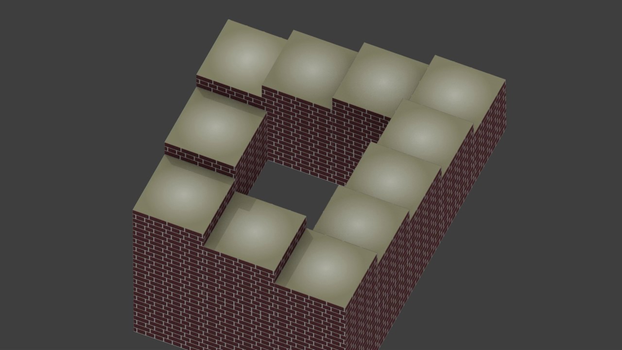 Blender: Penrose Staircase - YouTube