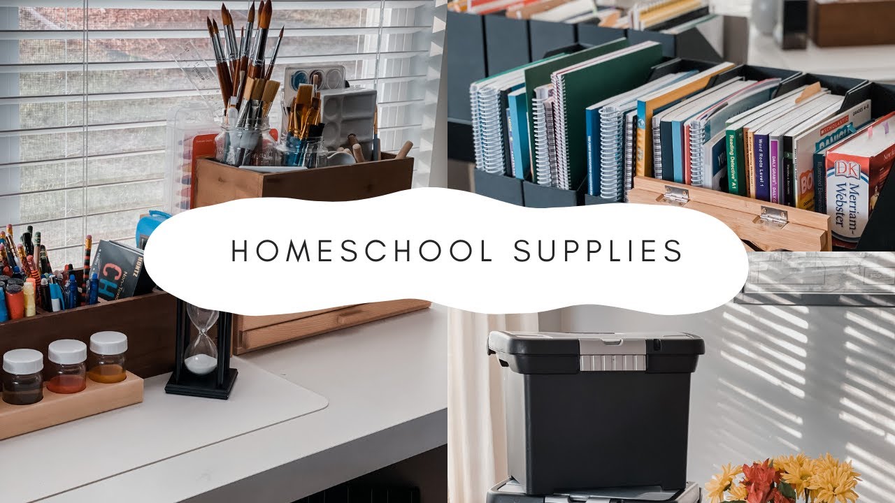 Homeschool Must Haves | 10 Homeschool Supplies That We Actually Use ...