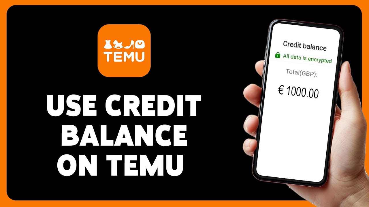 How To Use Credit Balance On Temu 2024 | Redeem Temu Credit On Purchase ...