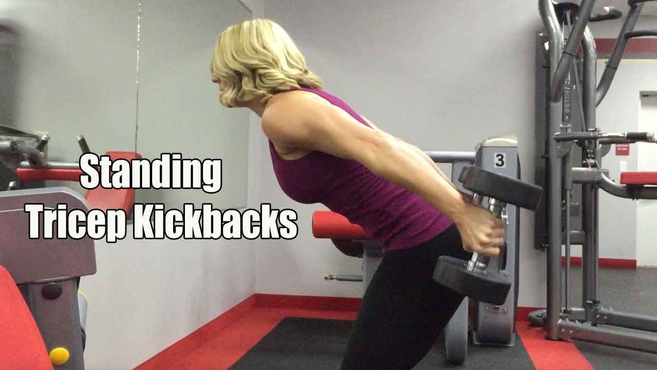 Weight Training for Women - Tricep Kickbacks - YouTube