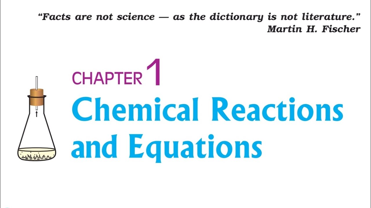 Demo video class 10th || Chemical reactions and equation chapter 1 ...