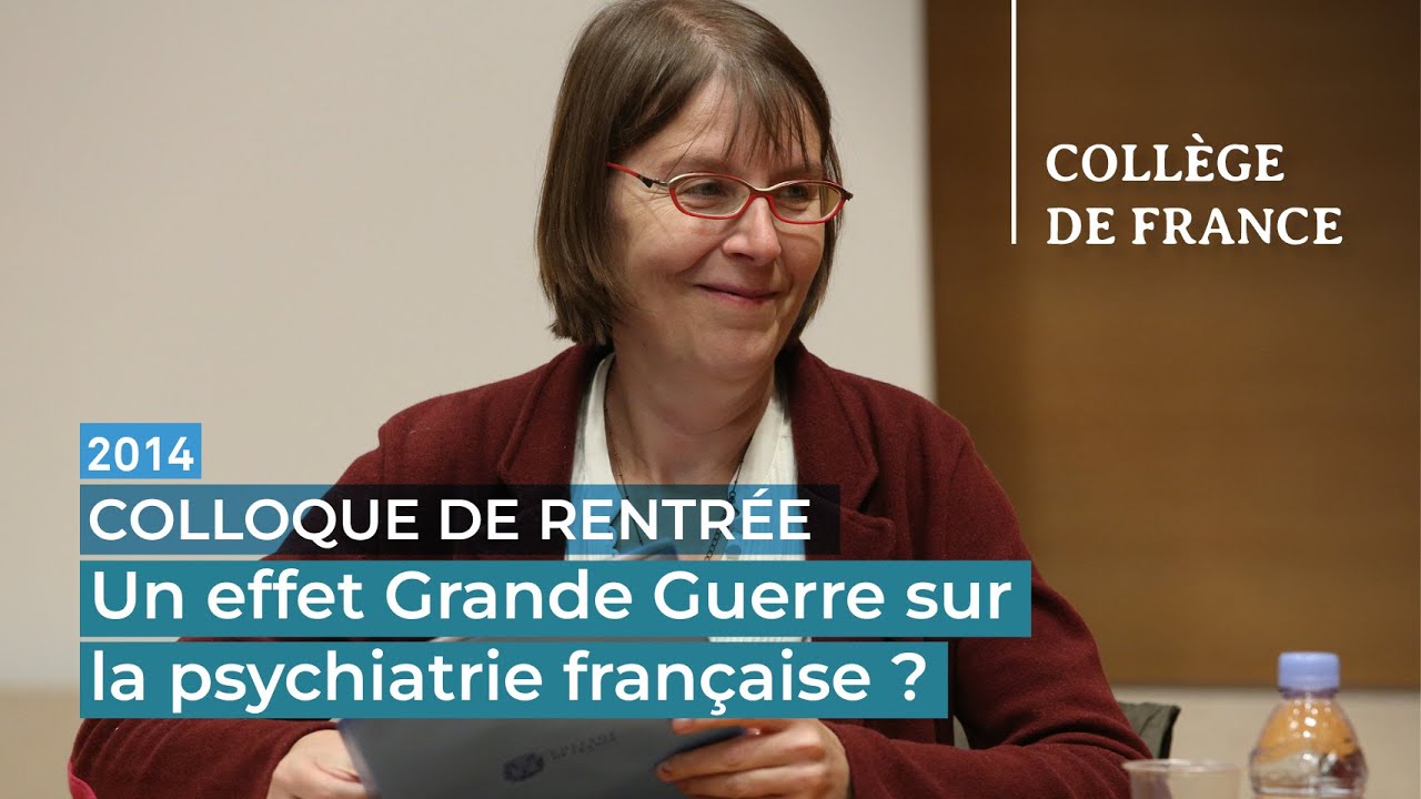 Un effet Grande Guerre sur la psychiatrie française ? - Isabelle von ...