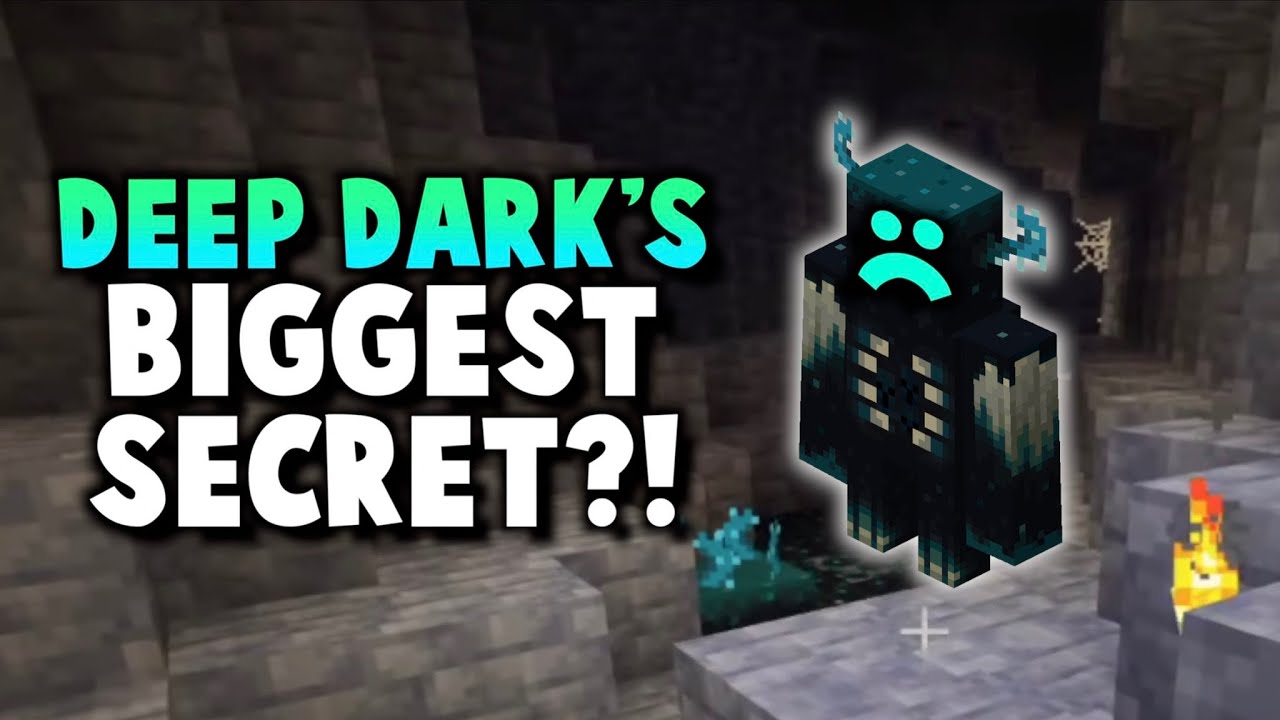 Minecraft 1.18: The Deep Dark Has An AMAZING Secret - YouTube