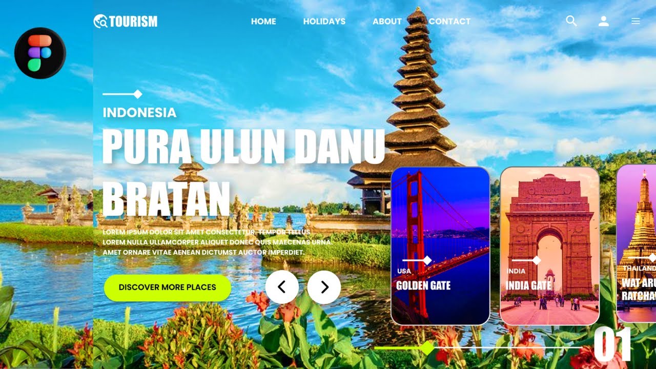 Create a Stunning Website Slider UI with Interactive Prototypes | Figma ...
