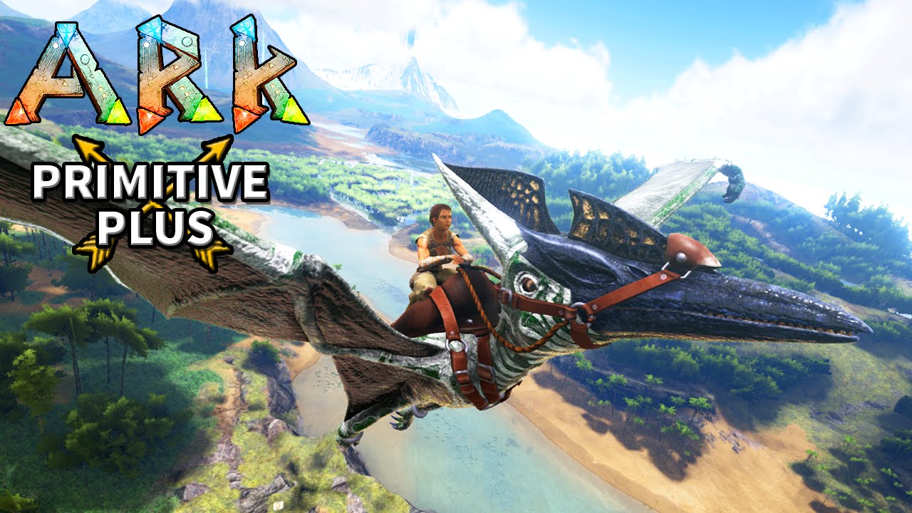 Ark Primitive Plus #6 - O CÉU É O NOVO LIMITE!! - YouTube