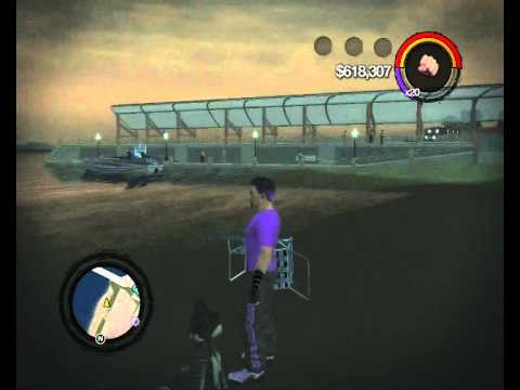 Saints Row 2 Easter Egg - Ghost Skeleton? WTF! - YouTube