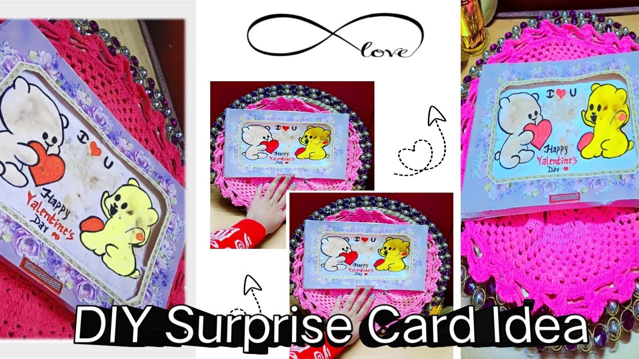 DIY Surprise Card 🔥 idea I Fire Card I Reveal Card How To Make At Home ...
