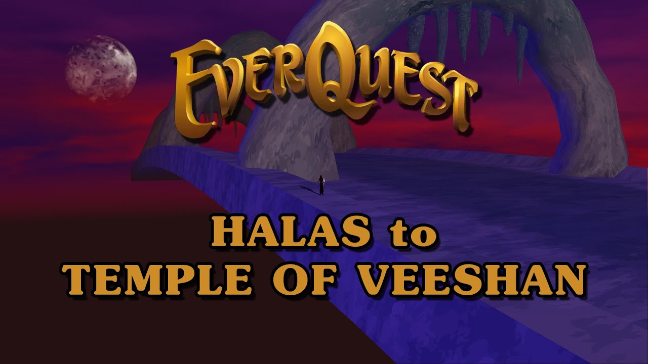 EverQuest - from Halas to Temple of Veeshan - YouTube