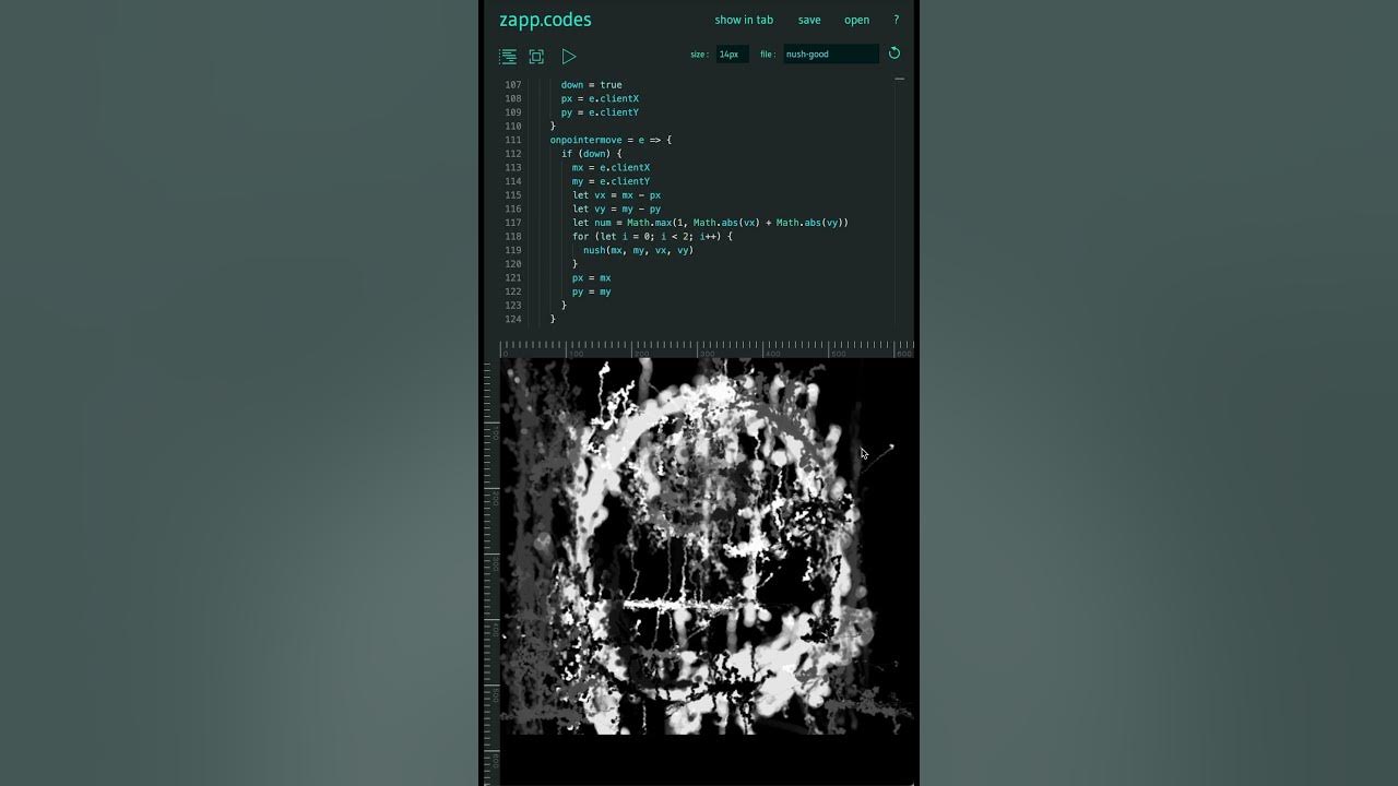 Mold Brsh Javascript Code Programming Creativecoding Js Webdevelopment Developer