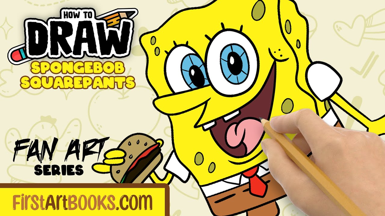 How To Draw SpongeBob SquarePants 🧽 Step-by-Step Drawing Tutorial - YouTube