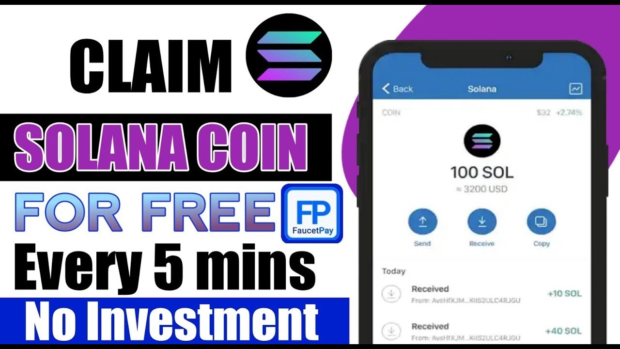 Claim Free Solana In phantom wallet | Free Solana Airdrop | No ...