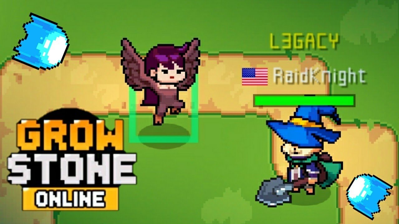 Grow Stone Online Idle MMORPG | Visiting The Herb Forest Its Pretty ...