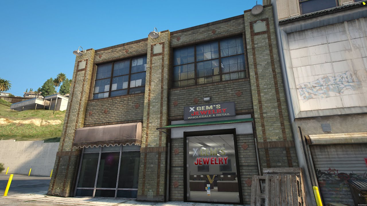 Fivem Jewelry Shop MLO V2 Interior & map for FIVEM MLO | FiveM store ...