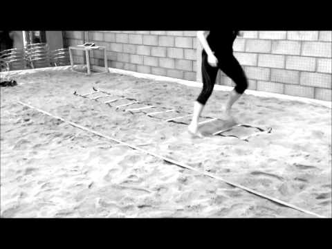 Sand training warm up - YouTube