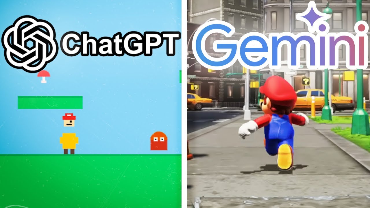 ChatGPT vs Gemini Make Mario From Scratch - YouTube