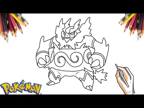Emboar Coloring Pages