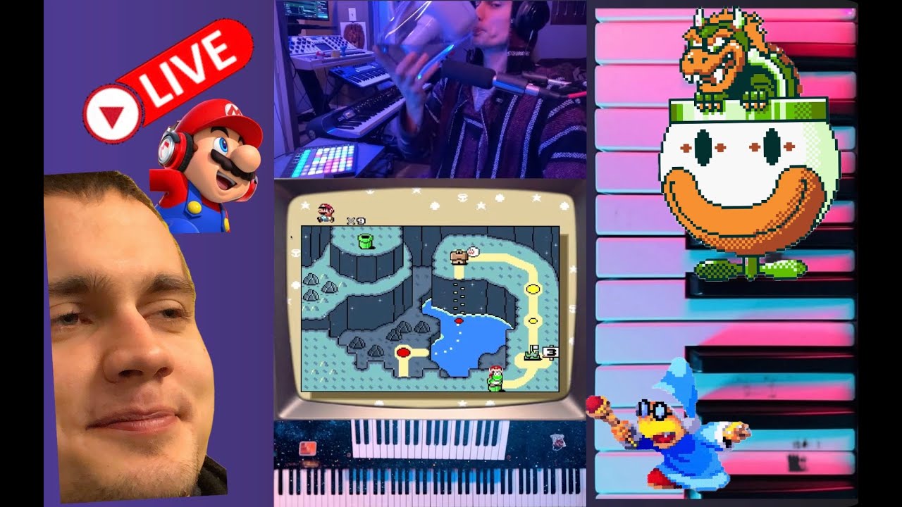 Super Mario World (pt.2) - Retro Gaming & Music Study - YouTube