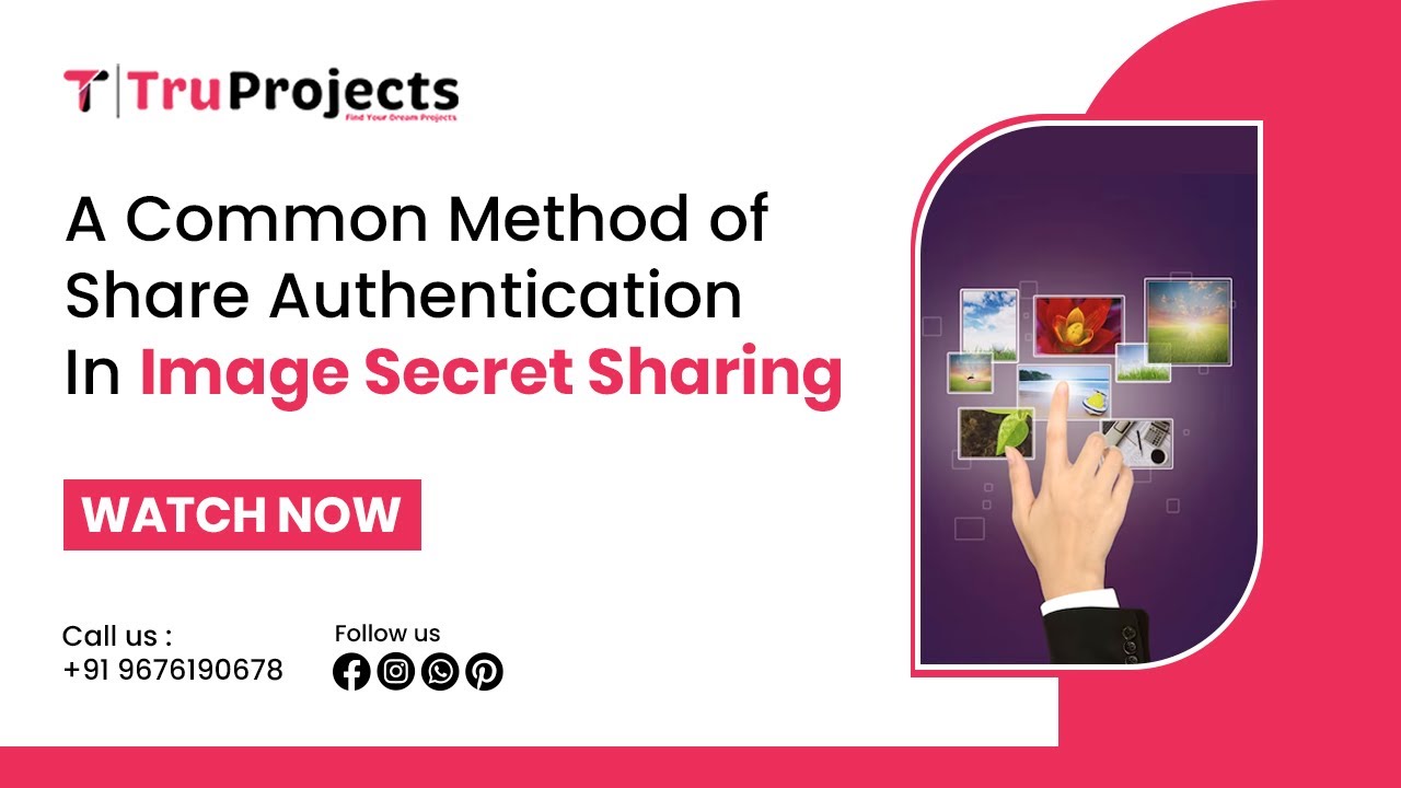 A Common Method of Share Authentication in Image Secret Sharing fianl ...