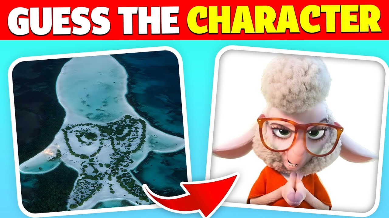 Guess the Zootopia 2 Movie Characters by Squinting Your Eyes! 👁️👄👁️ ...