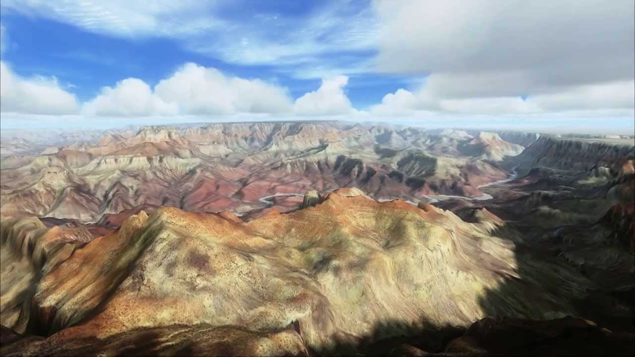 Best Freeware Scenery for FSX - Grand Canyon - ep 3 - HD - YouTube
