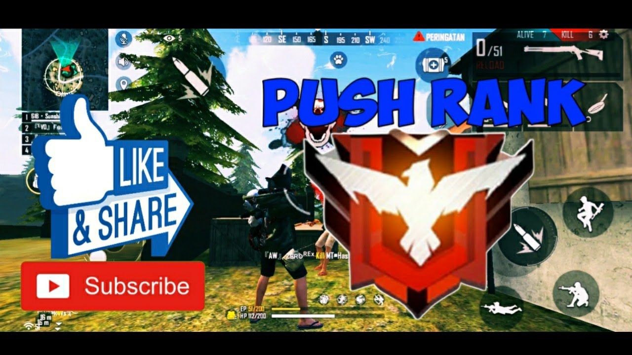 Push Ranked Master-Free Fire Battleground - YouTube