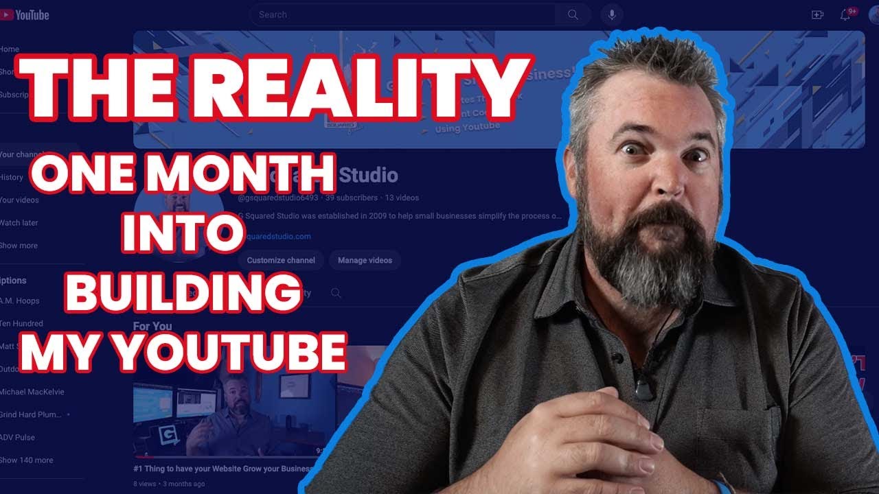 The Reality Of Doing YouTube For One Month. - YouTube