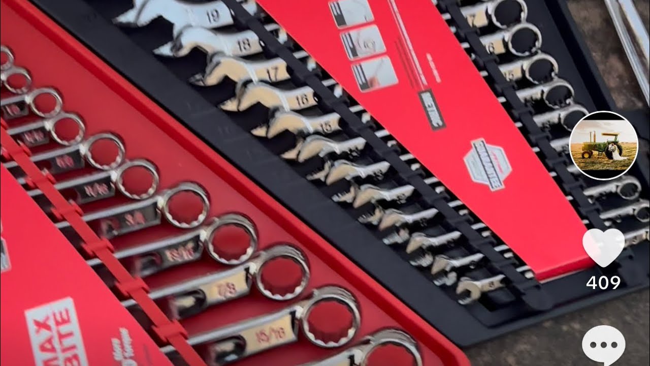 Milwaukee combination wrenches - YouTube