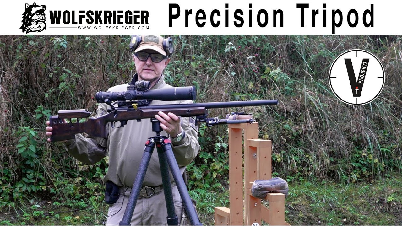 Wolfskrieger Precision Tripod | Shooting Tripod | Stativ für Schützen ...