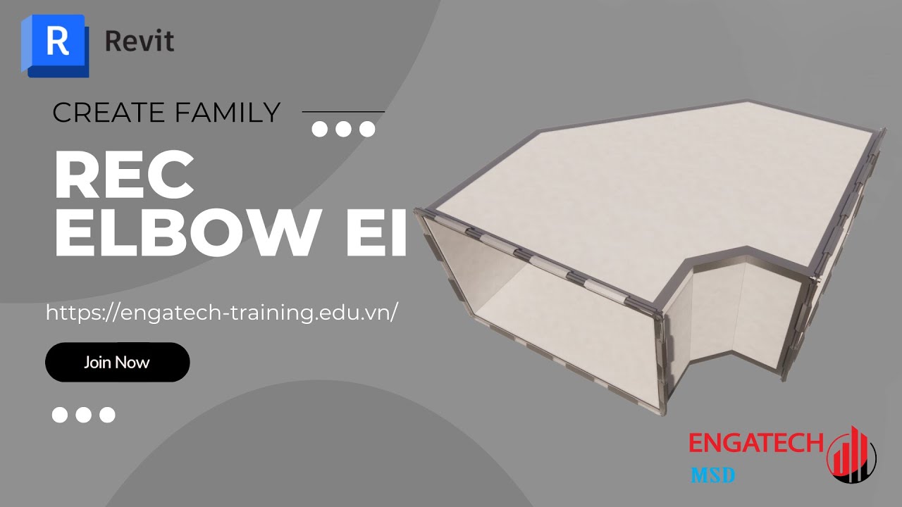 Family Revit MEP: Create Rectangular Elbow EI - YouTube