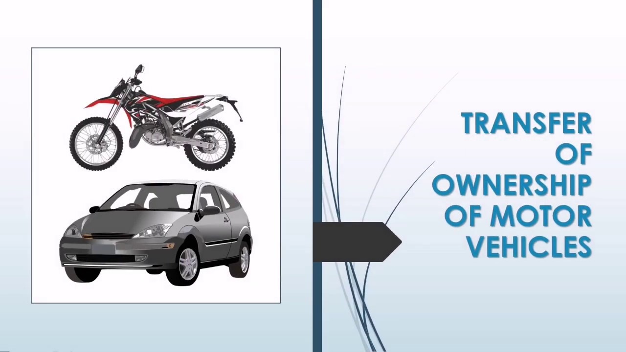 Transfer of Ownership of Motor Vehicles - LTO - YouTube