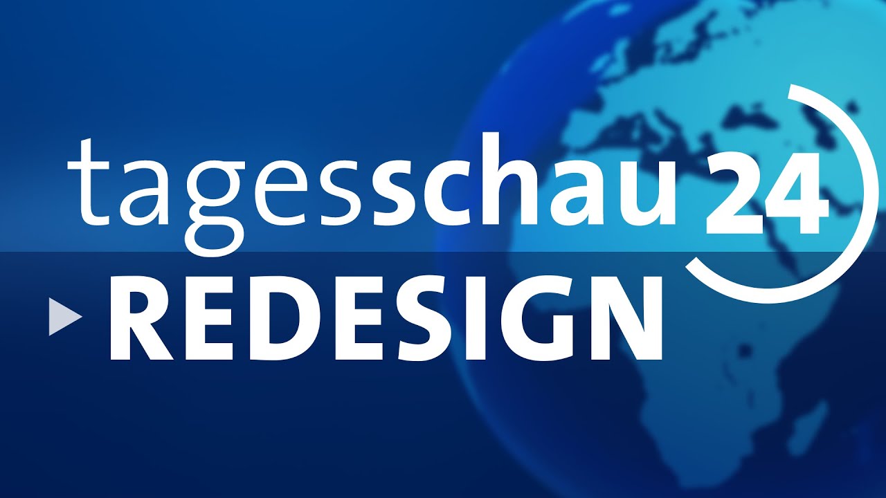 Tagesschau On-Air Redesign Konzept (tagesschau24/ARD-Aktuell) (selfmade ...