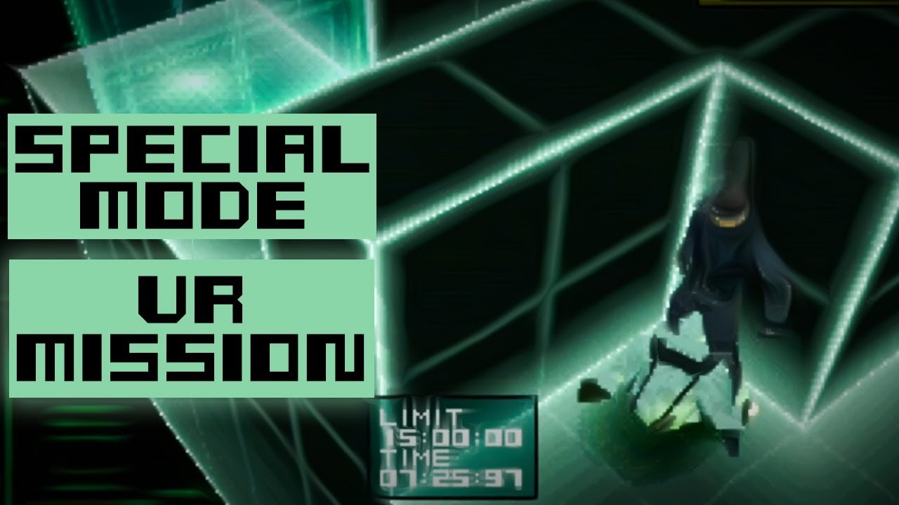 VR MISSION - SPECIAL MODE - Metal Gear Solid: VR Missions (PS3) - YouTube