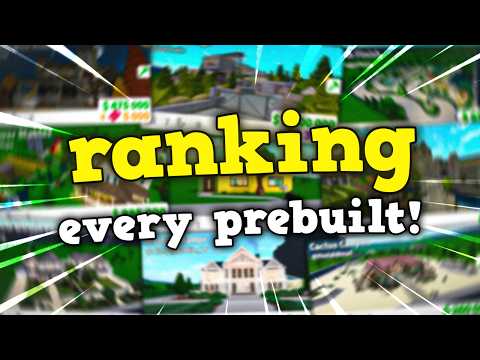 Ranking Every Prebuilt in Bloxburg!