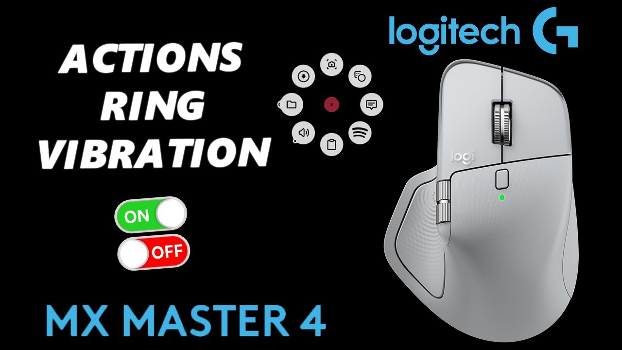 Logitech MX Master 4: How To Enable / Disable Vibrations For Actions ...