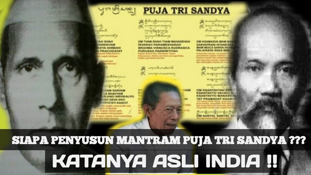 PENYUSUN MANTRAM PUJA TRI SANDYA.// JUNA BALI - YouTube